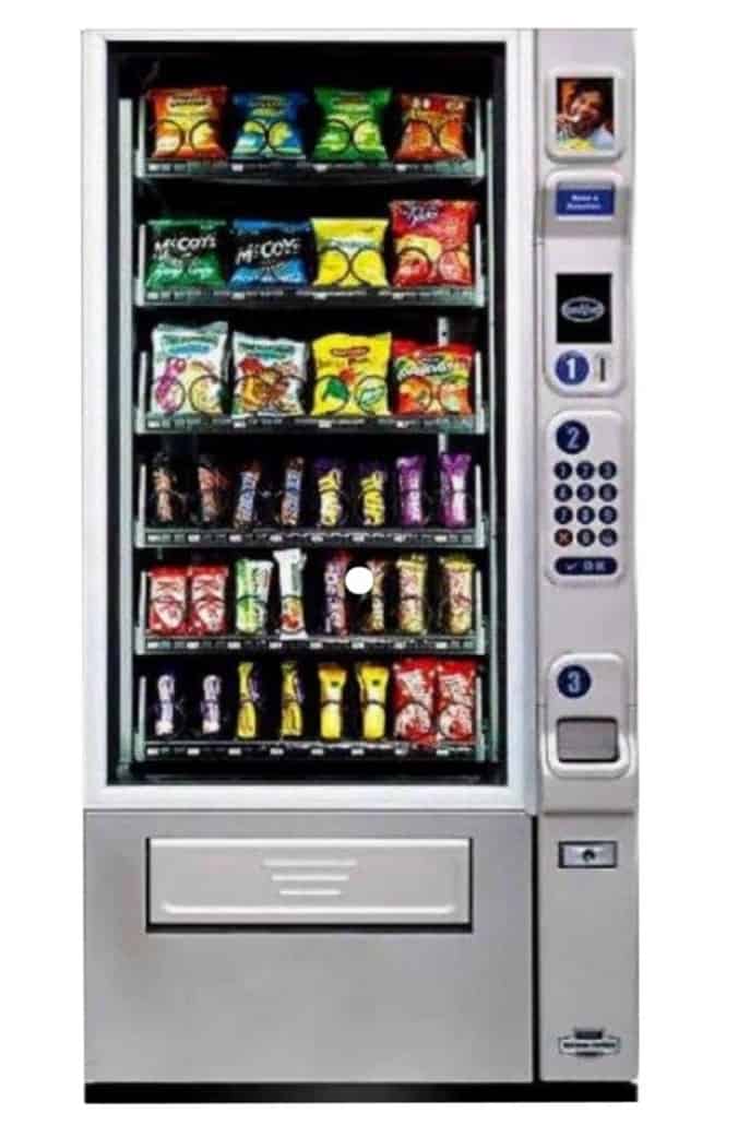 National Vending 180 Snack Machine - Vending Machines by Franklyn Services